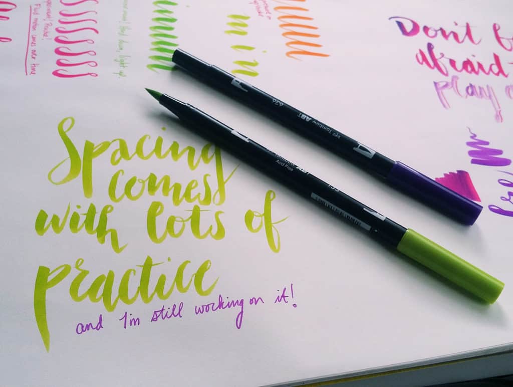 Brush Lettering Tips Techniques To Instantly Improve Your Lettering