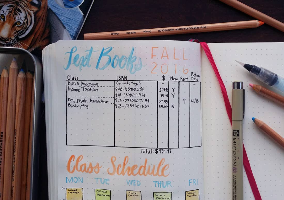 Back to School: Create a Simple Textbook Tracker
