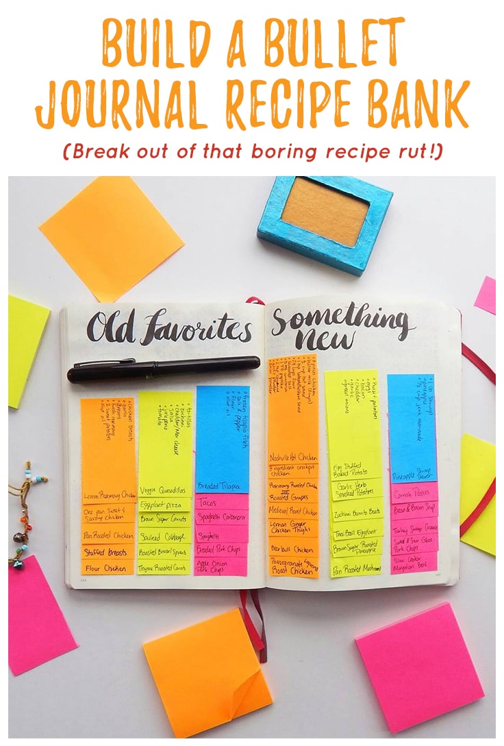 Meal Planning Revisited - How to Build a Recipe Bank