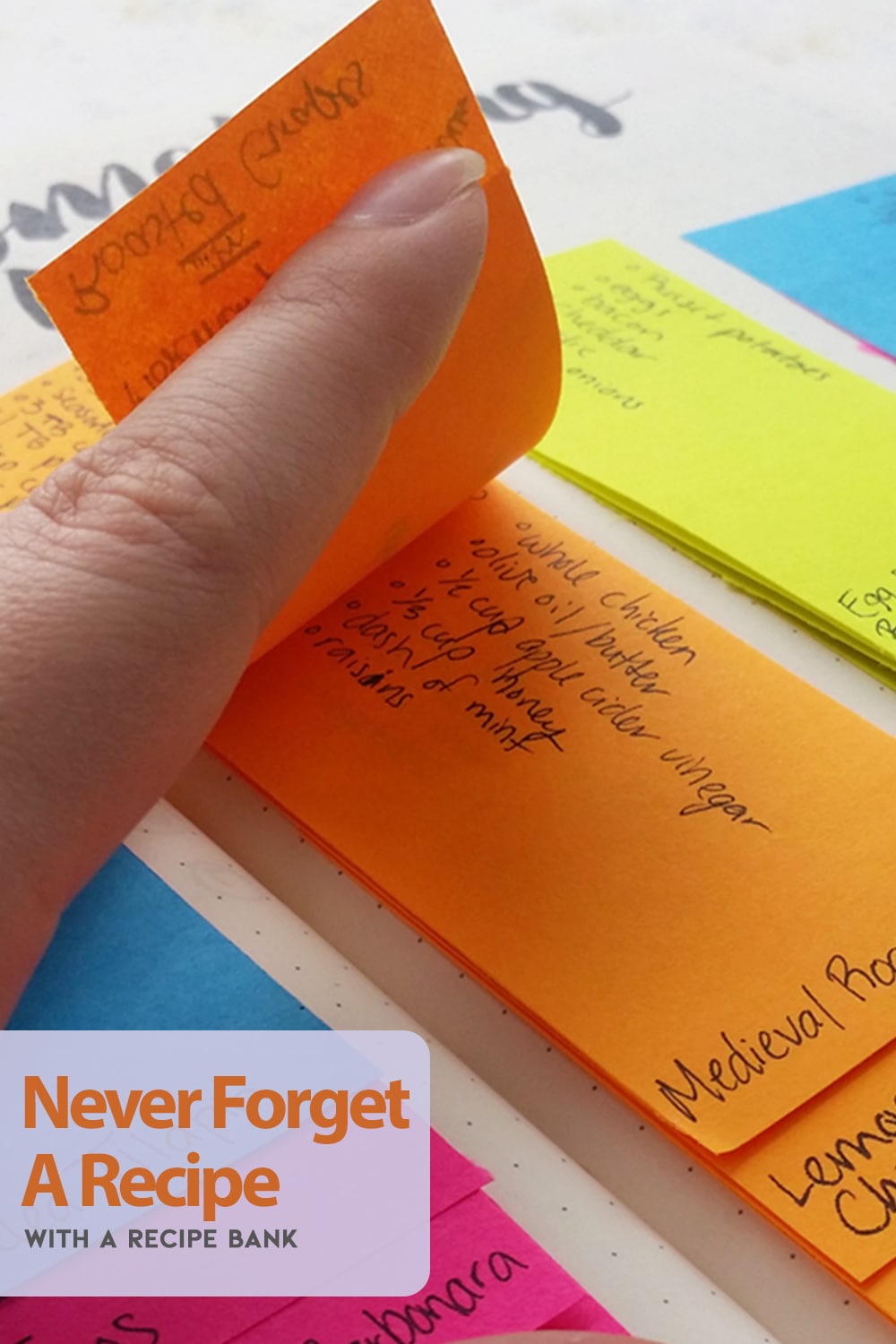 Meal Planning Revisited - How to Build a Recipe Bank