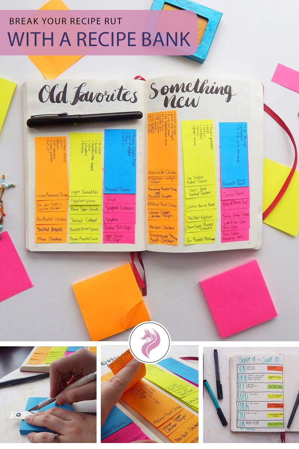 Meal Planning Revisited - How to Build a Recipe Bank