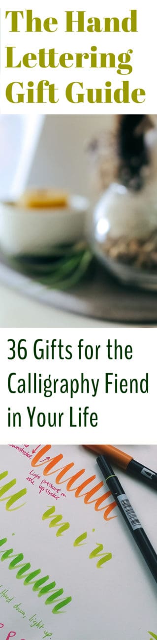 The Hand Lettering Gift Guide - 40+ Best Ideas For Calligraphers (2024)