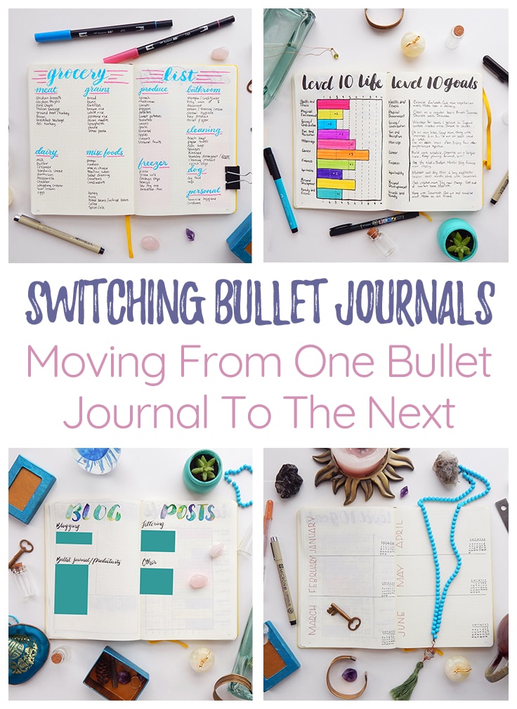 Bullet Journal Migration - How to Switch to Your Next Bullet Journal