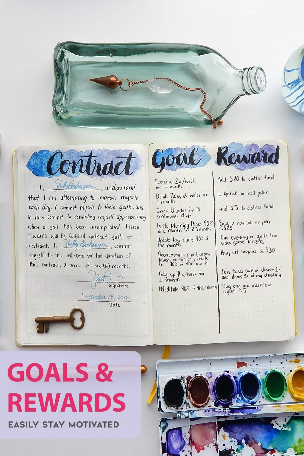 Setting Goals and Rewards - How to Motivate Yourself to Succeed