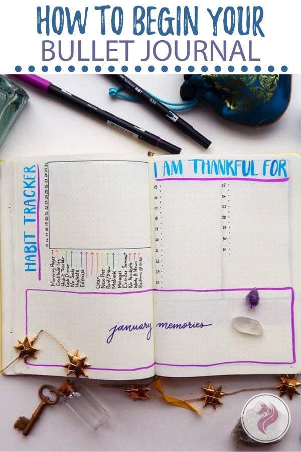How to Start a Bullet Journal (Step-By-Step Tutorial) | LittleCoffeeFox