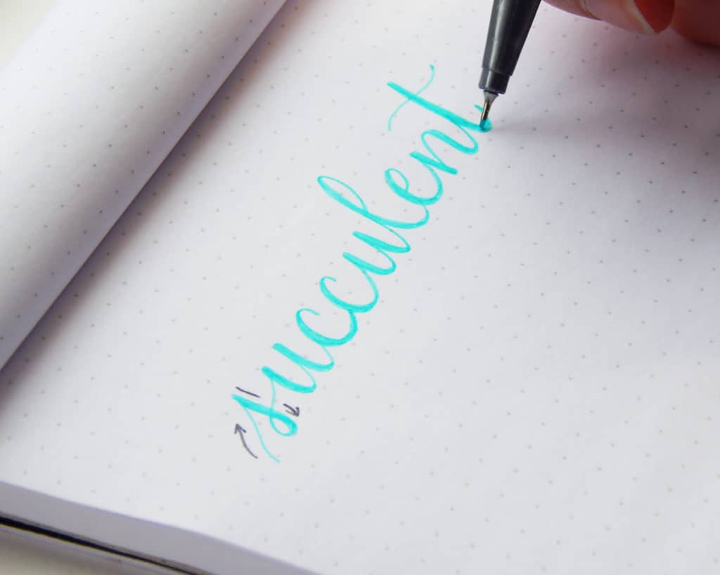 Faux Calligraphy - Learn How to Create Gorgeous Lettering the Easy Way