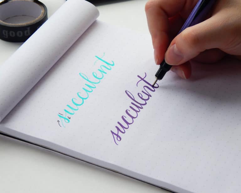 Faux Calligraphy - Learn How to Create Gorgeous Lettering the Easy Way
