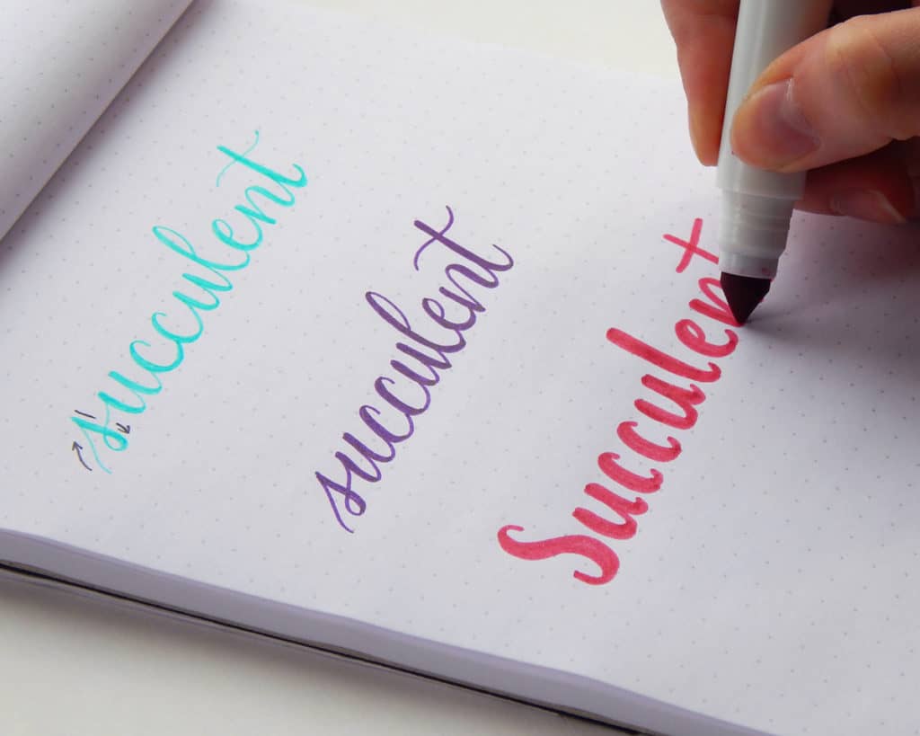 Faux Calligraphy - Learn How to Create Gorgeous Lettering the Easy Way