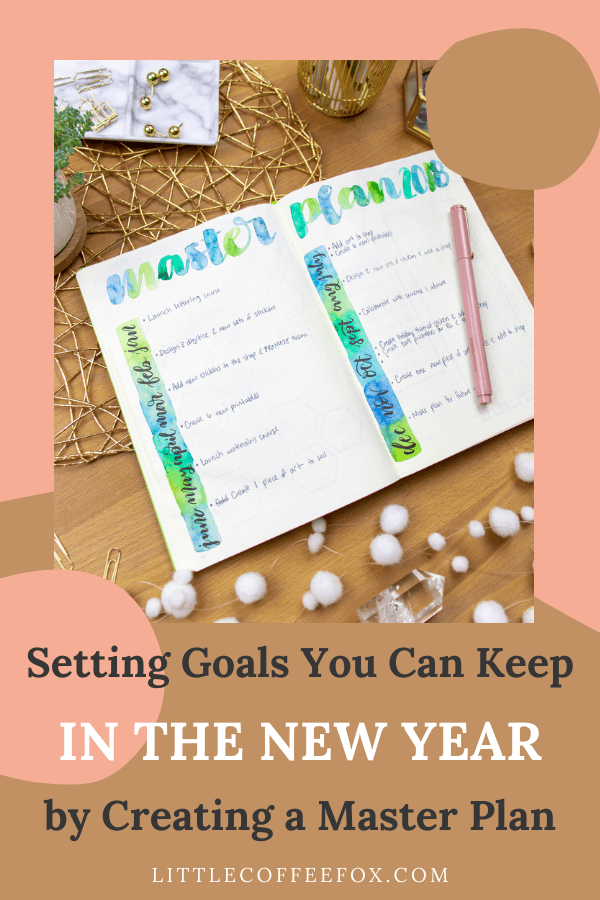 Setting Goals You Can Keep by Creating a Master Plan