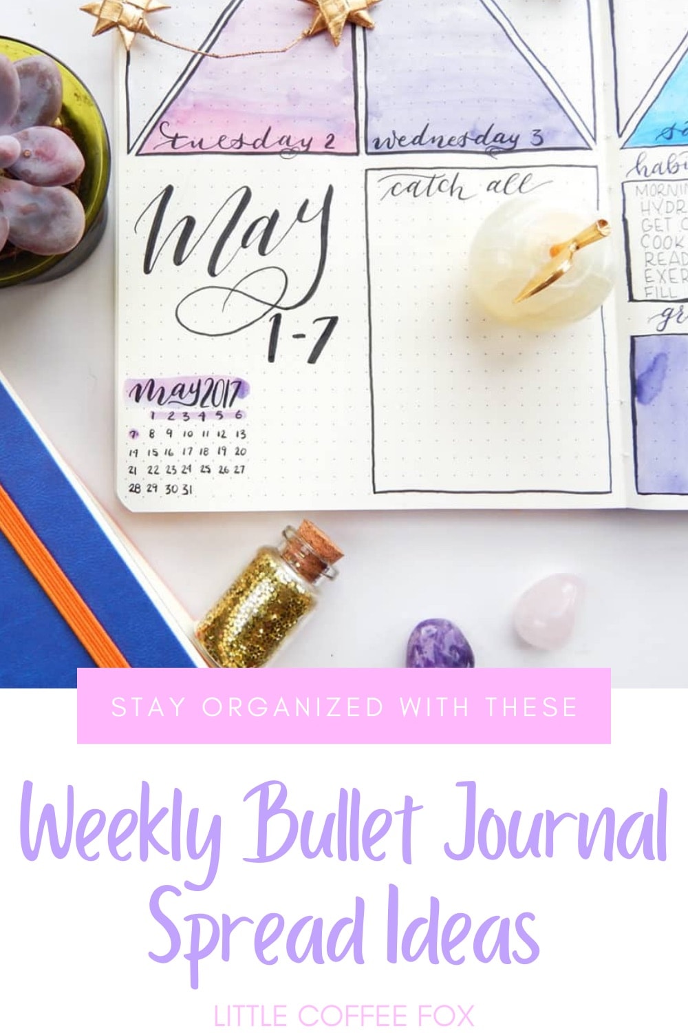 5 Bullet Journal Weekly Spreads You Need to Try ASAP