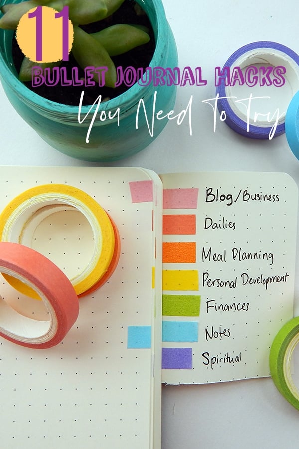 11 Bullet Journal Hacks & Tricks to Take Your Planning to the Next Level