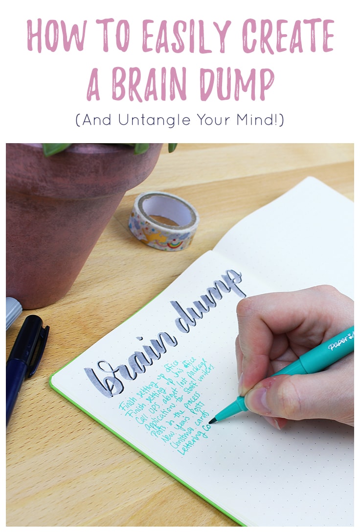 How to Untangle Your Mind with a Brain Dump