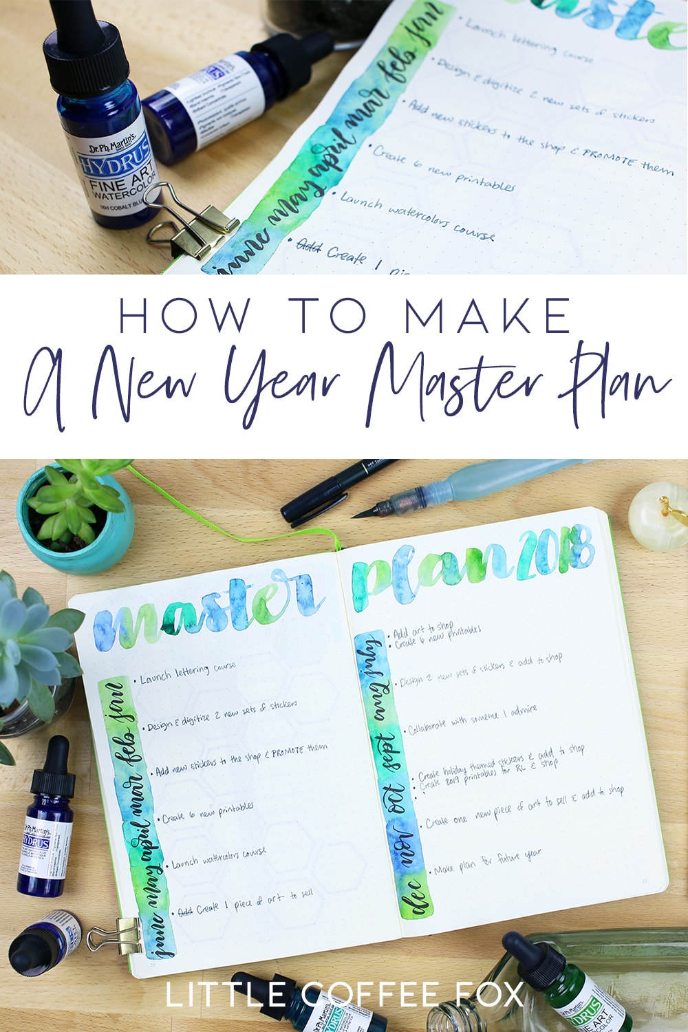 My 2018 Master Plan - Setting Goals for the New Year