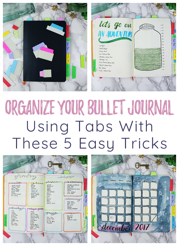 5 Ways to Use Tabs to Organize Your Bullet Journal