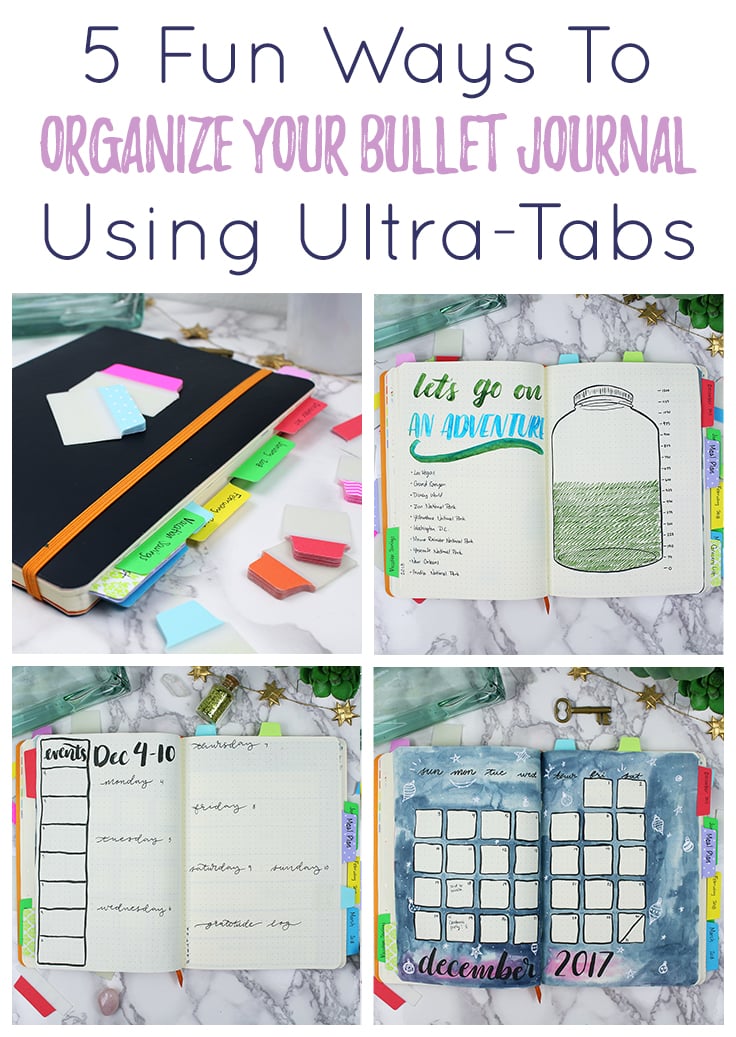 5 Ways to Use Tabs to Organize Your Bullet Journal