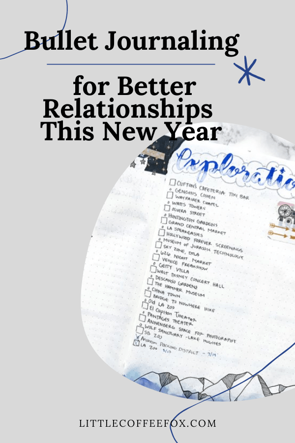 Bullet Journaling for Better Relationships This New Year