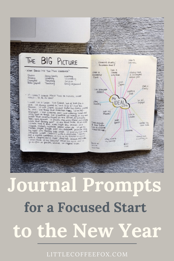 Journal Prompts for a Focused Start to the New Year
