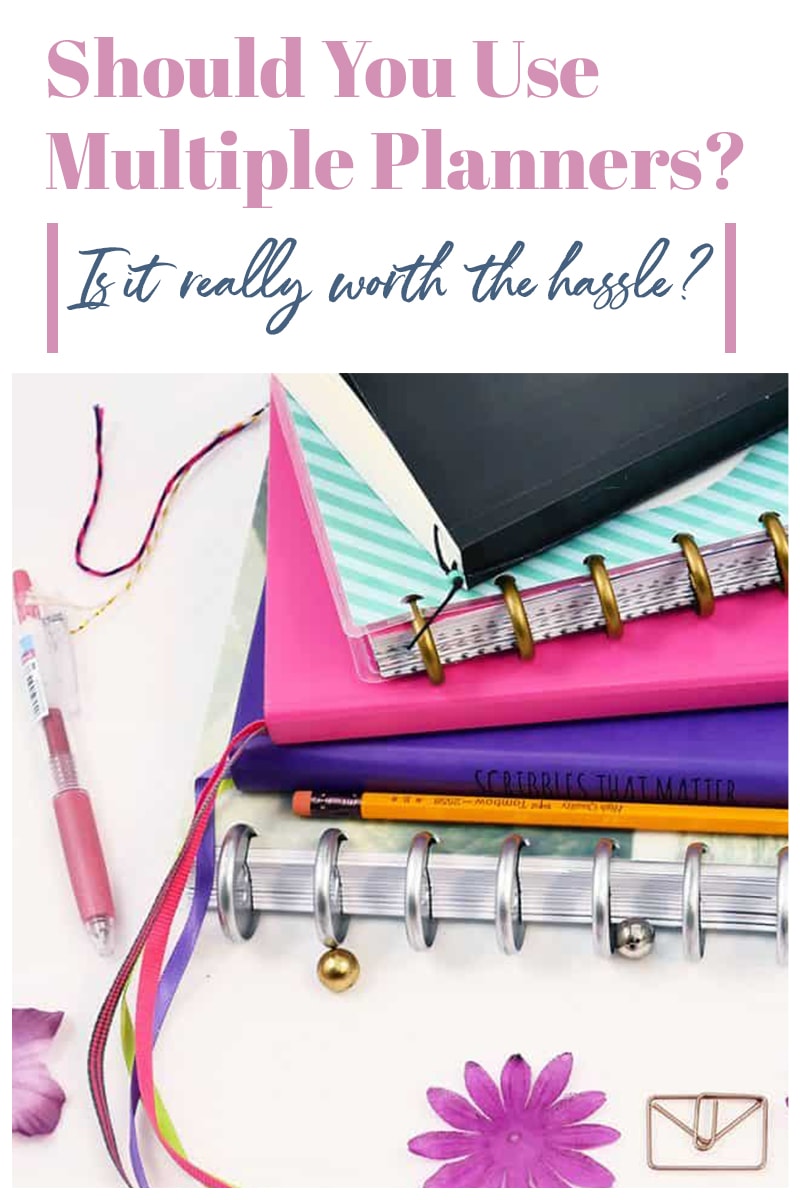 Should You Use Multiple Planners?