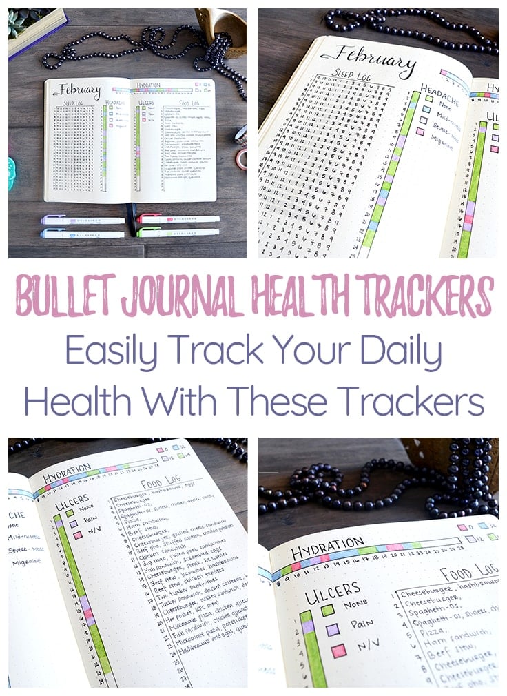 Bullet Journal Health Trackers - See the Patterns in Your Life