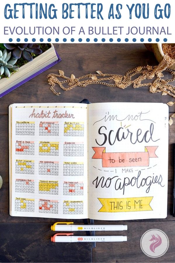 Evolution of a Bullet Journal: You'll Get Better as You Go ...