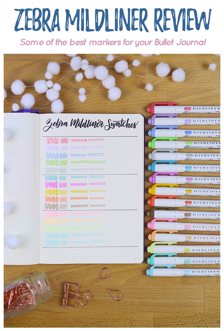 High End Highlighters - A Zebra Mildliner Review