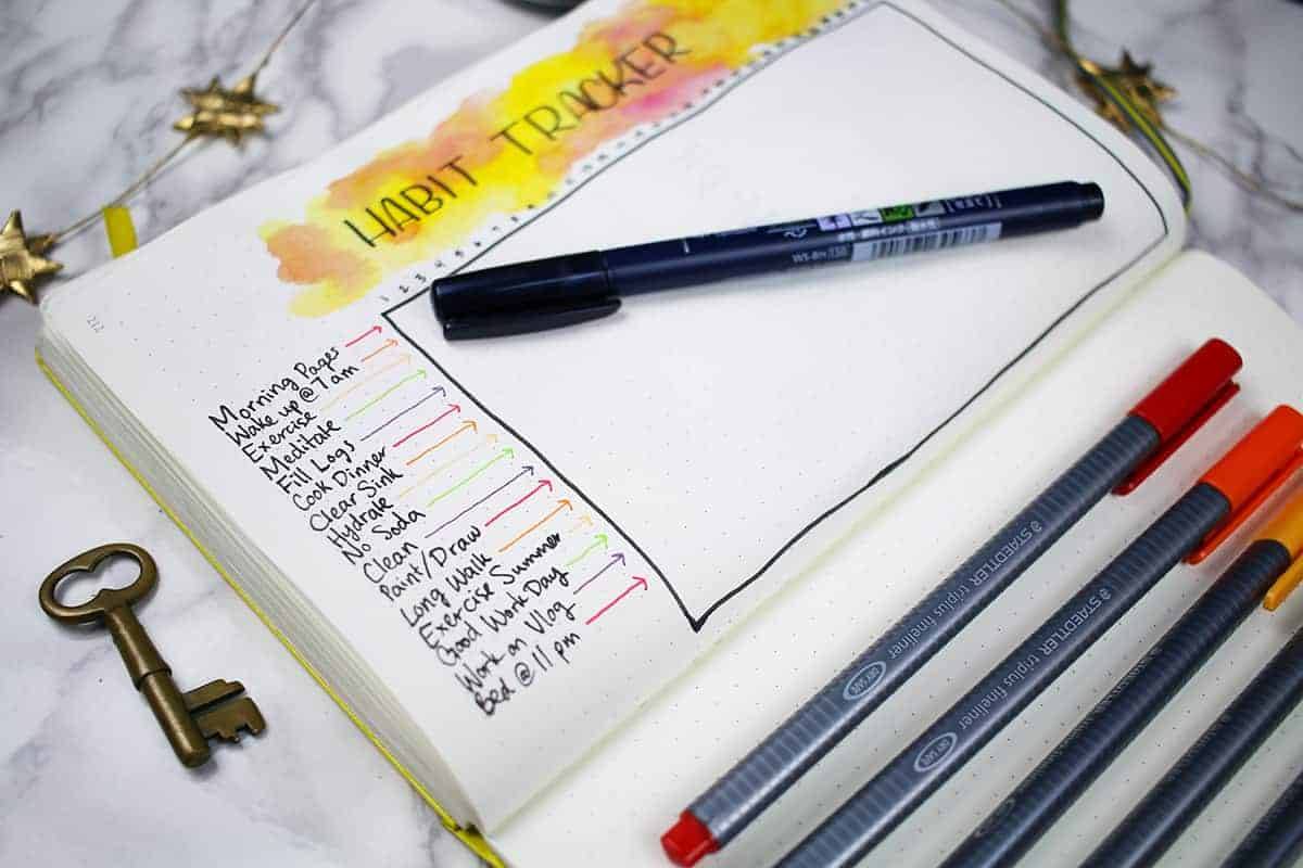 45 Things To Track In Your Habit Tracker Free Printable 