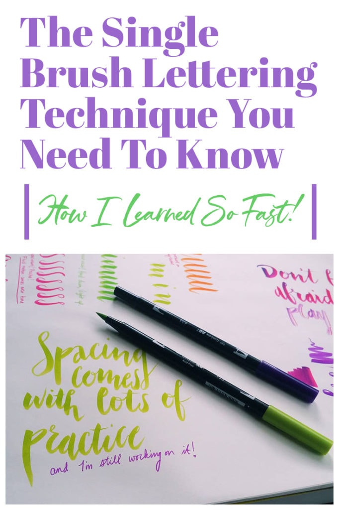 Brush Lettering Tips Techniques To Instantly Improve Your Lettering