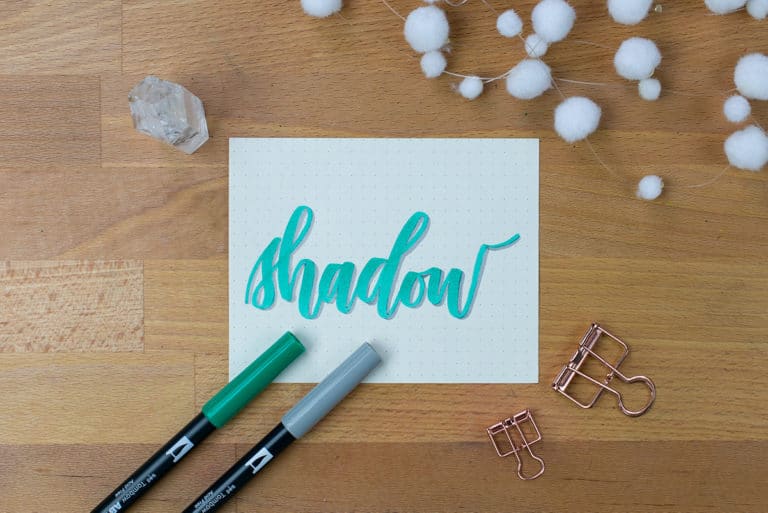 Lettering Shadows: 9 Techniques to Add Dimension to Your Lettering