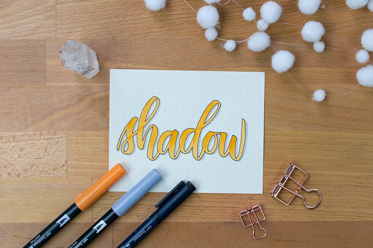 Lettering Shadows: 9 Techniques to Add Dimension to Your Lettering