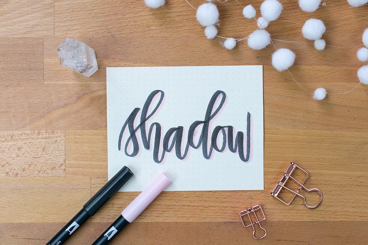 Lettering Shadows: 9 Techniques to Add Dimension to Your Lettering