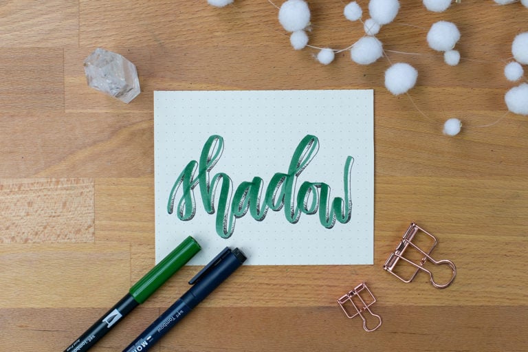 Lettering Shadows: 9 Techniques to Add Dimension to Your Lettering