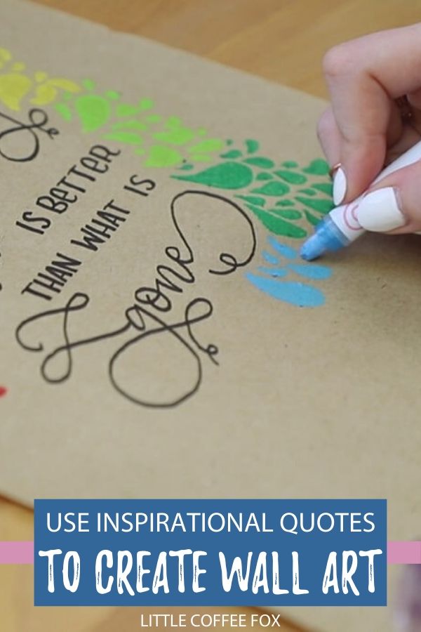 DIY Wall Art: How to Create Personalized Decor with Inspirational Quotes