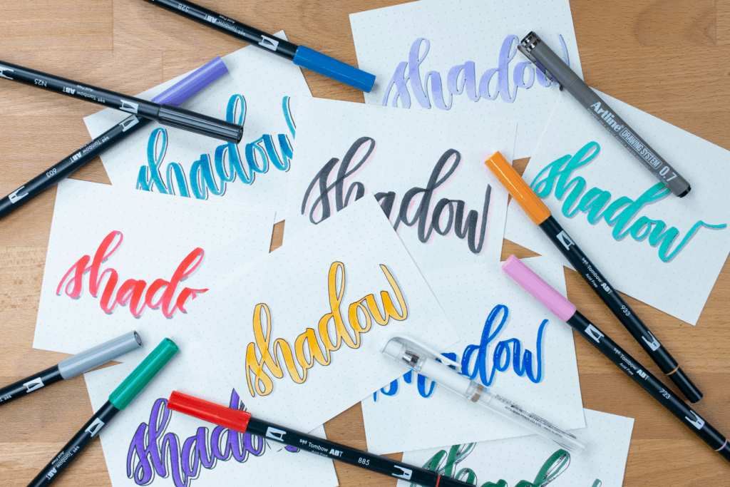 Lettering Shadows: 9 Techniques to Add Dimension to Your Lettering