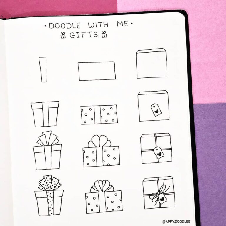 Bullet Journal Doodles: 50 Incredible How-Tos & Inspiration