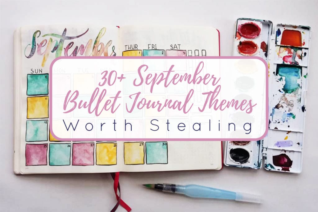 30+ September Bullet Journal Themes You Need To Try! | LittleCoffeeFox