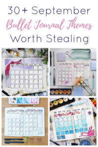 30+ September Bullet Journal Themes You Need To Try! | LittleCoffeeFox