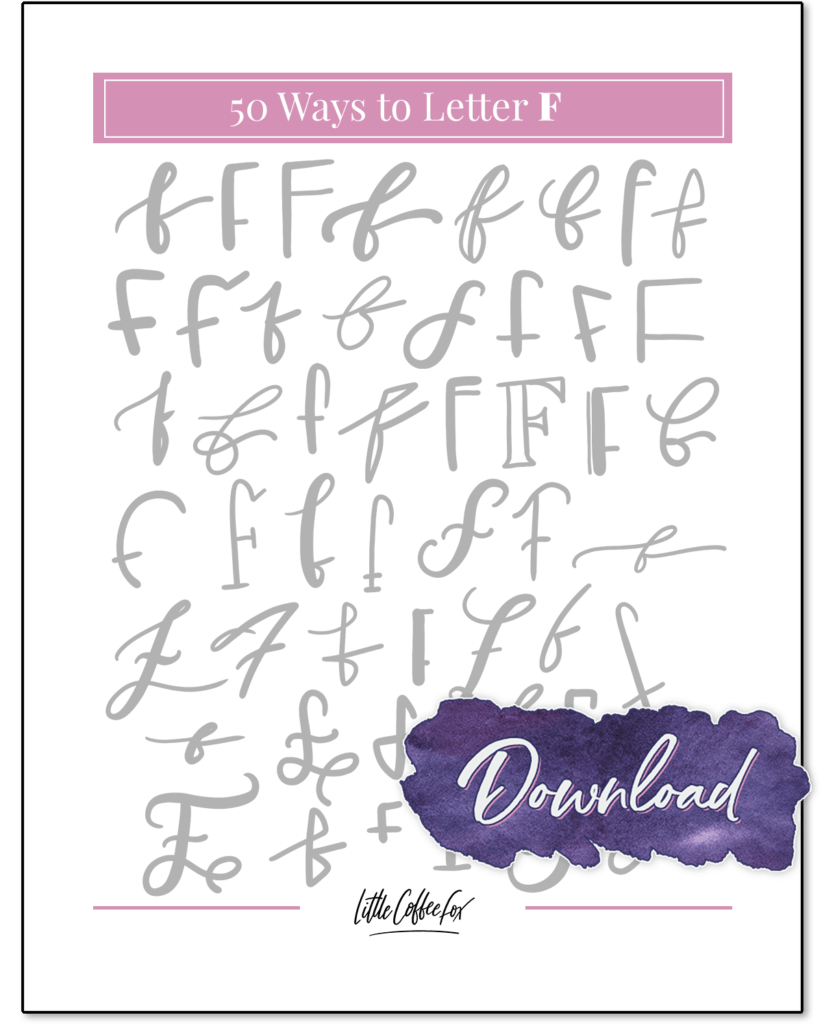 50 Ways to Letter F