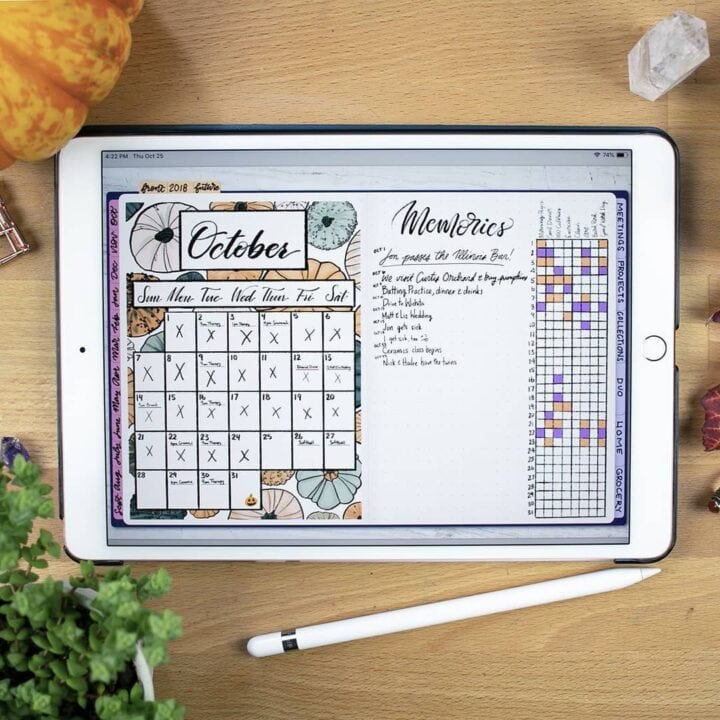 23 October Bullet Journals To Have A Spooky Good Time