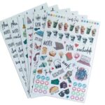 50 Bullet Journal Stickers - Fun & Cute Stickers for All Occasions