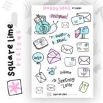 50 Bullet Journal Stickers - Fun & Cute Stickers for All Occasions