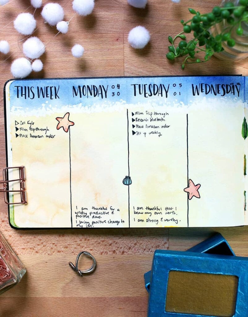 The Bullet Journal Daily Spread: Find The Perfect Setup | LittleCoffeeFox