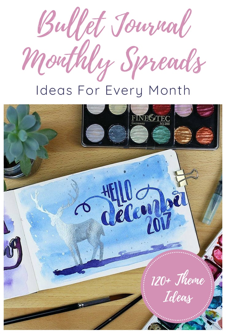 120+ Bullet Journal Monthly Spread Ideas For Each Month (2025)