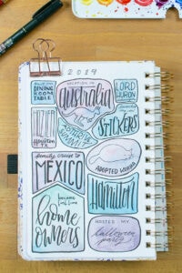 My 2020 Bullet Journal Setup - The New Year Is Here! | LittleCoffeeFox