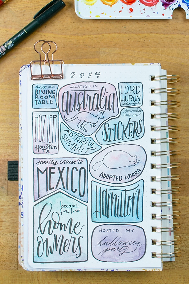 My 2020 Bullet Journal Setup | LittleCoffeeFox