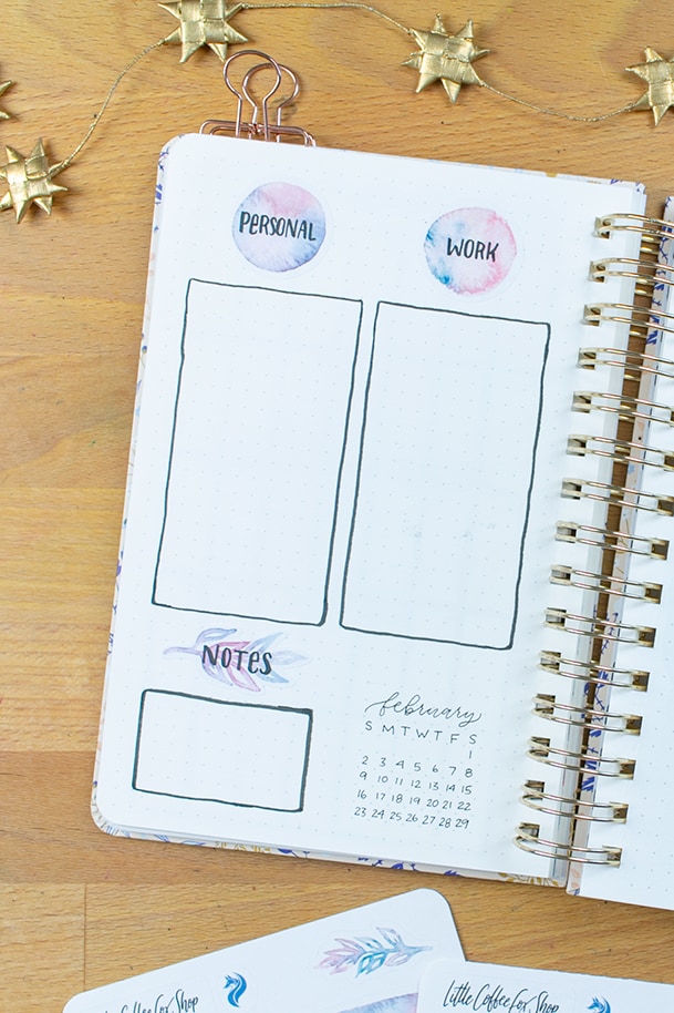 My 2020 Bullet Journal Setup | LittleCoffeeFox