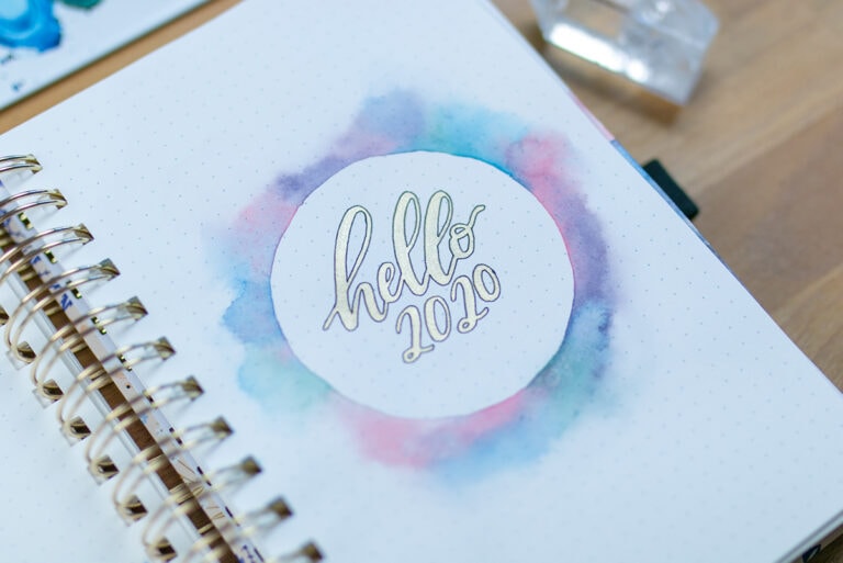 My 2020 Bullet Journal Setup