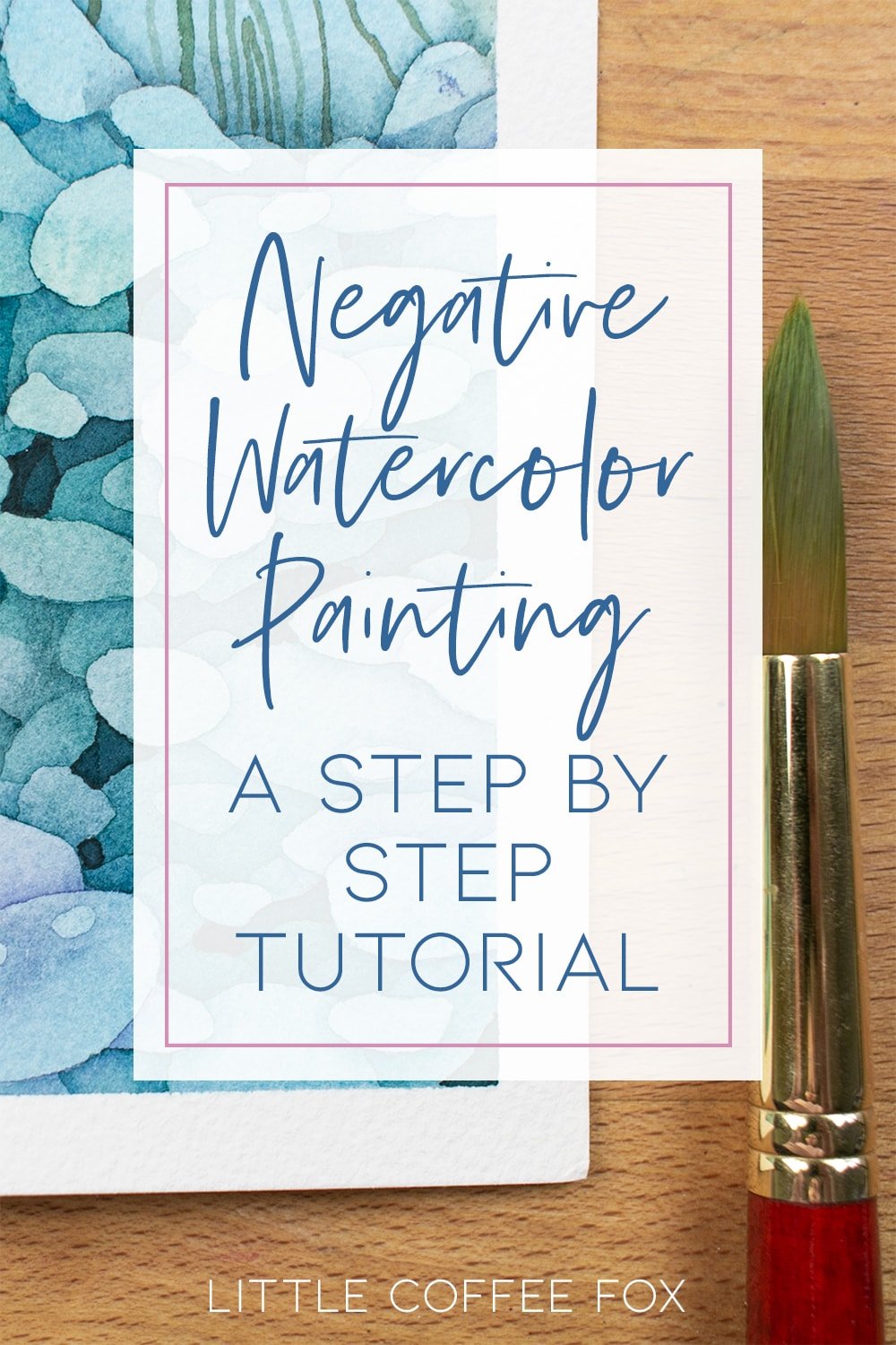 Watercolor Negative Painting Tutorial - Add Amazing Depth to Your Art