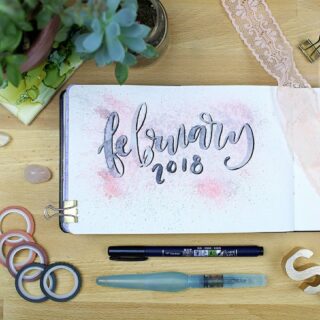 30 February Bullet Journal Themes (+ Free Printable)