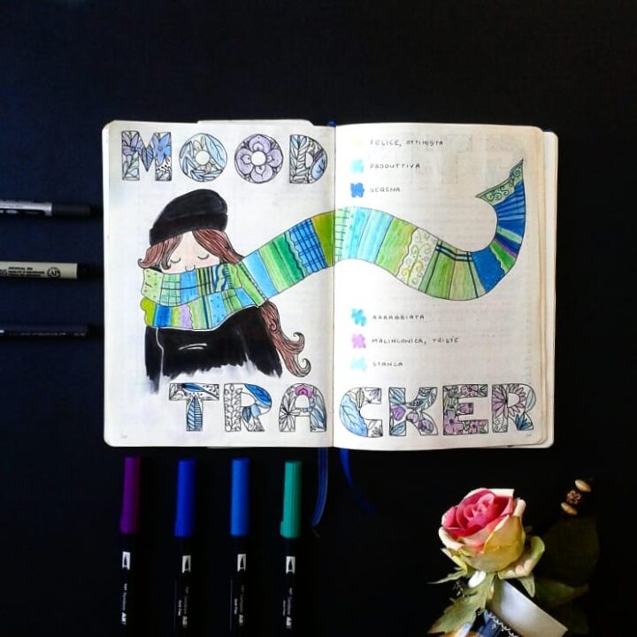 30 Fun & Creative Bullet Journal Mood Tracker Ideas