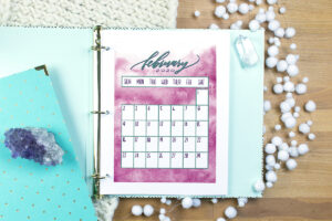 25 February Bullet Journal Themes (+ Free Printable) | LittleCoffeeFox